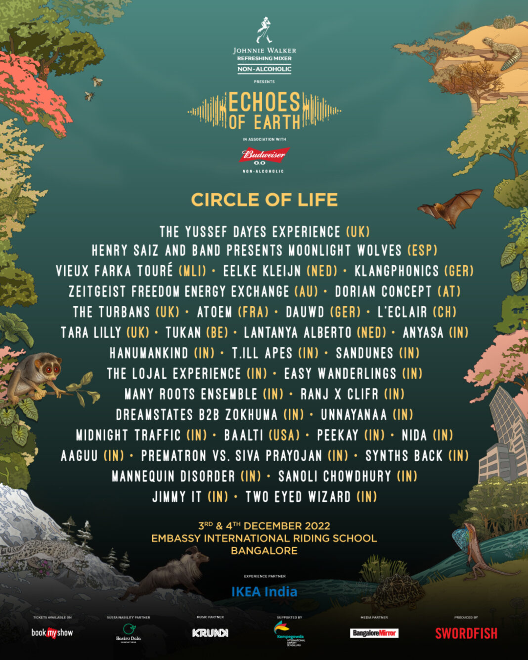 Passionate In Marketing | Echoes of Earth presents 35 artists