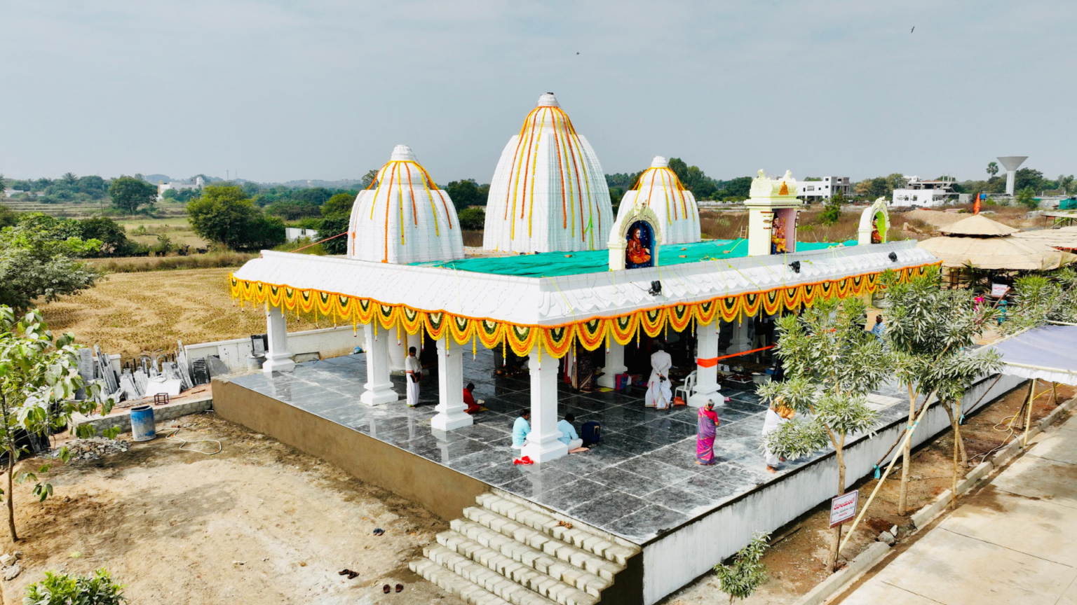 World’s First 3D Printed Temple by Apsuja Infratech in collaboration ...