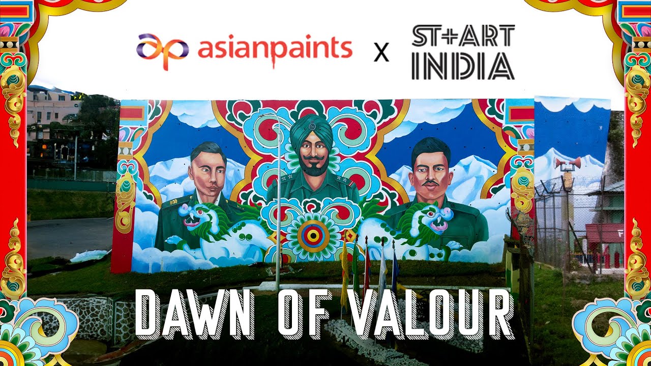 Asian Paints and St+art India unveil ‘Dawn of Valour’ in Tawang ...