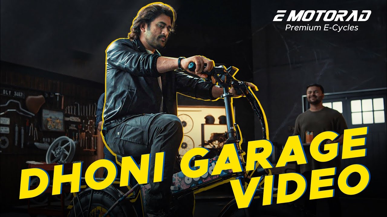 MS Dhoni and EMotorad Take Over Times Square By Storm With Their Latest ...