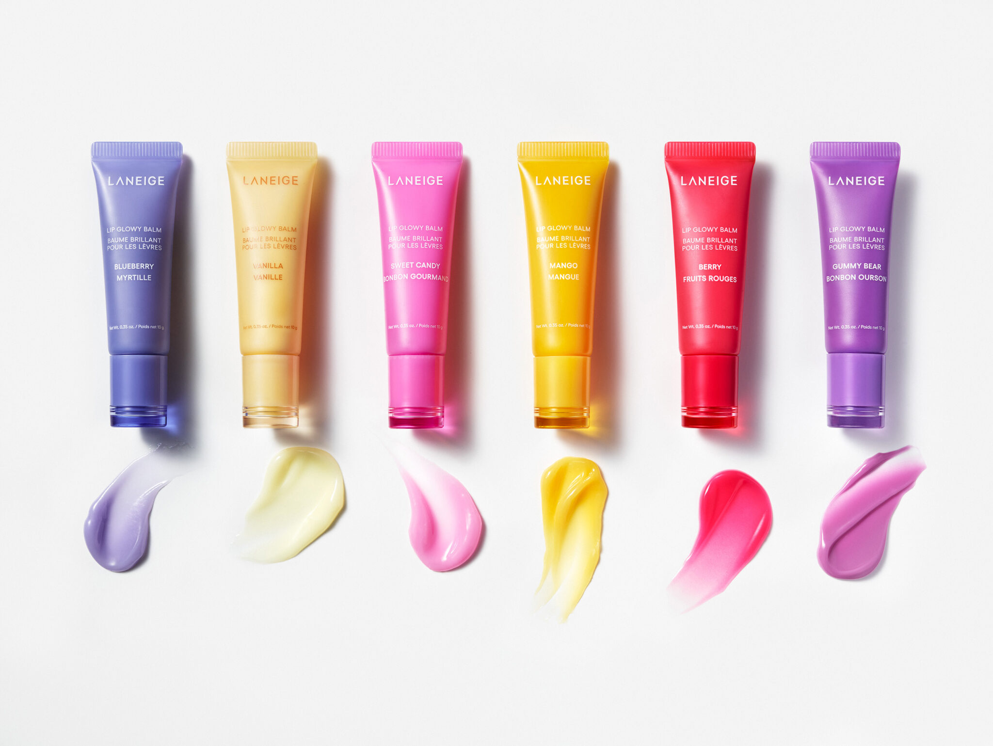 GLOWING & HYDRATED LIPS With Lip Glowy Balm from LANEIGE Introducing 4 ...