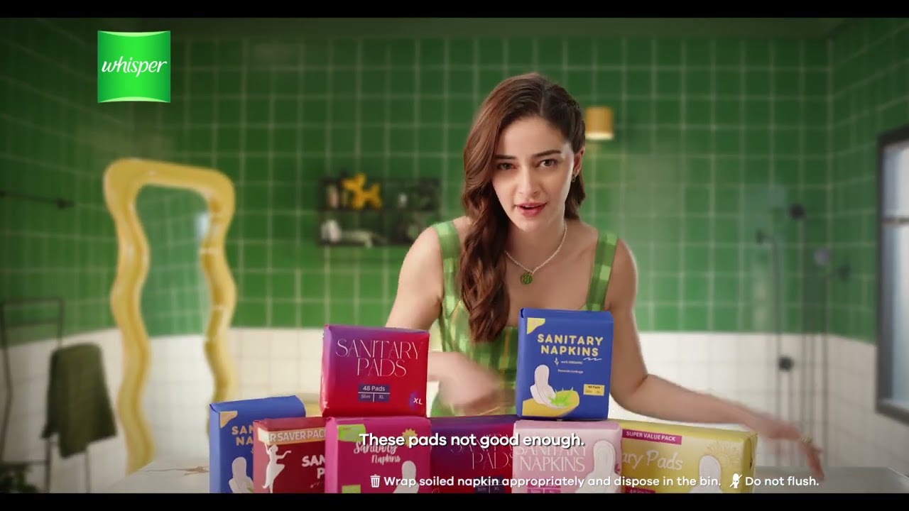 Whisper & Ananya Panday Get (Bloody) Real About Periods With Their ...