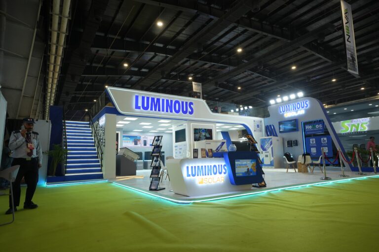 Luminous Showcases Smart Energy Solutions at REI 2025