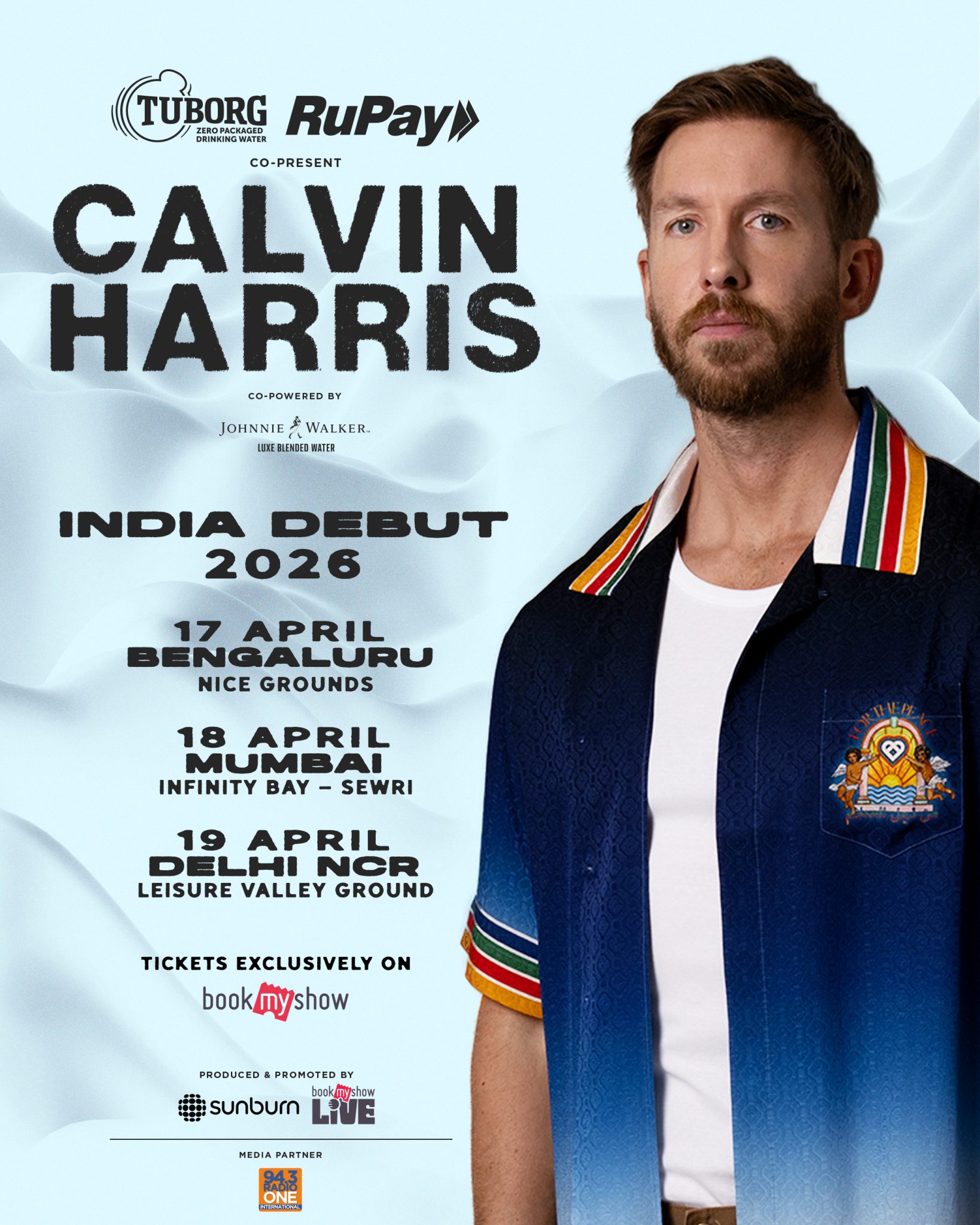 Calvin Harris Announces Three-City India Tour 2026