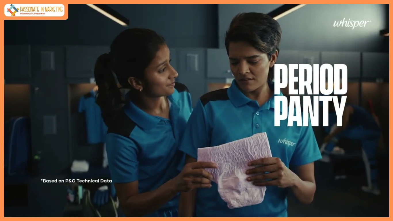 Whisper Launches Period Panty for Active Girls