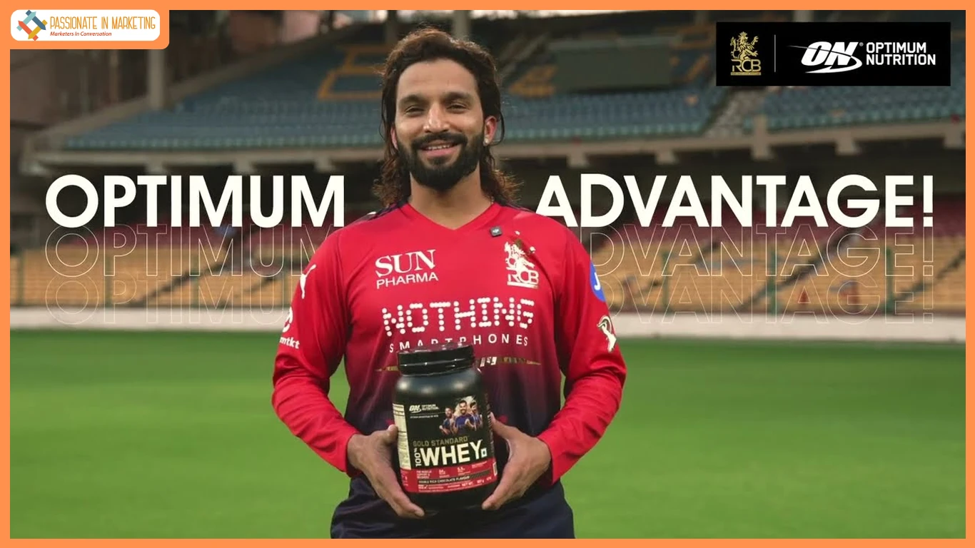 Optimum Nutrition Launches Campaign with RCB Partnership